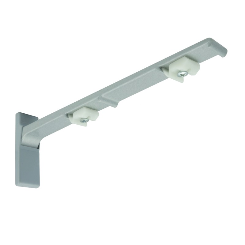 Wandsteun heavy 20cm Zilver dubbel